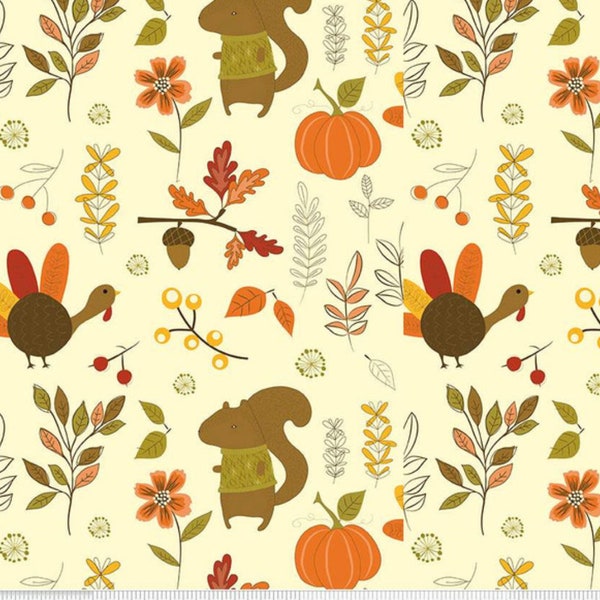Awesome Autumn Riley Blake Fabric - Etsy