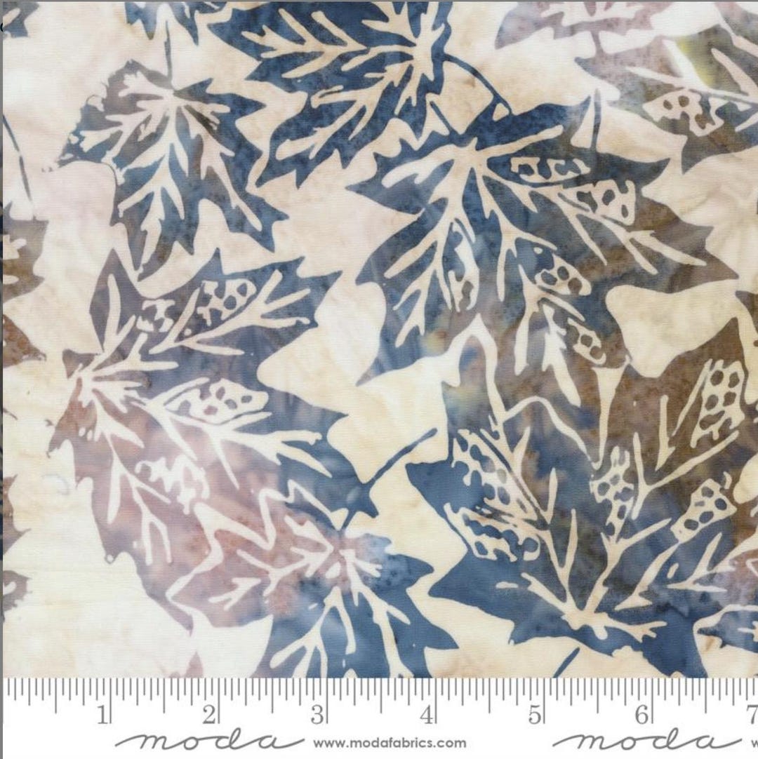 Blue Ridge Batik Misty by Moda Fabrics - Etsy