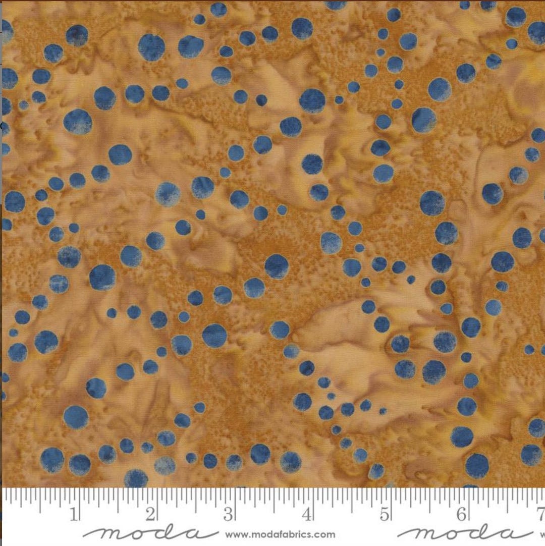 Blue Ridge Batik Rust by Moda Fabrics - Etsy