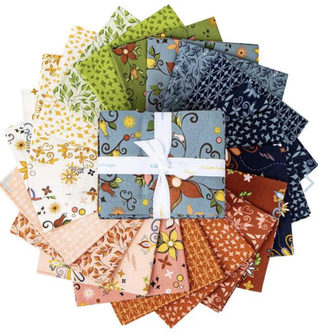 Curated Blooms Fat Quarter Bundle by Judi Madsen for Riley Blake - Etsy
