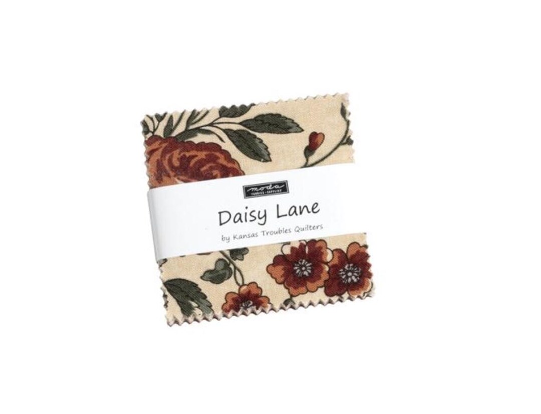 Daisy Lane Mini Charm Pack by Kansas Troubles Quilters for Moda Fabrics ...