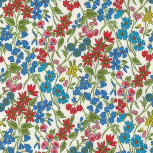 Wildflowers Cloud by Moda Fabrics - Etsy