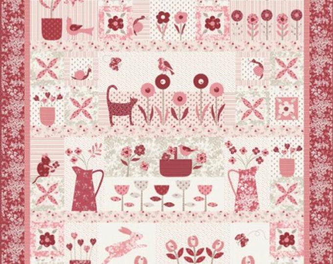 The Flower Farm Quilt Kit by Bunny Hill for Moda Fabrics - Etsy