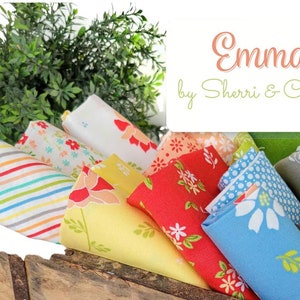 Emma Blossom Charcoal by Sherri & Chelsi for Moda Fabrics - Etsy