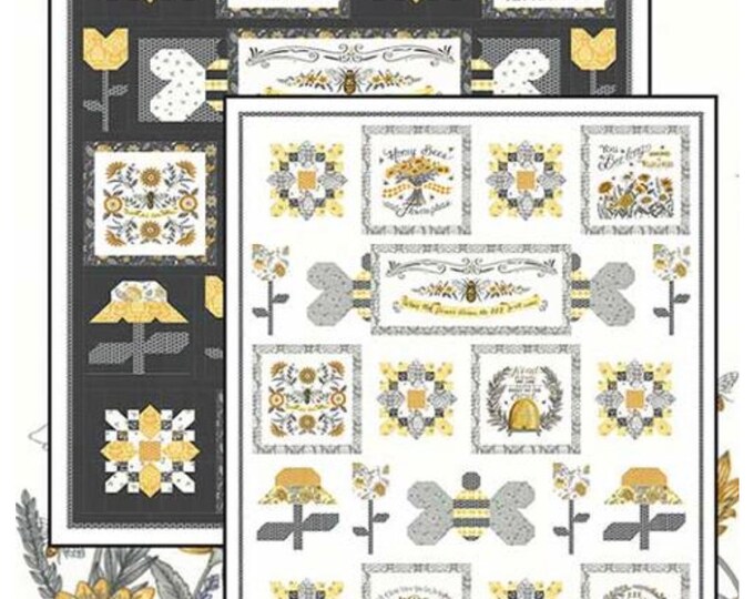 Honey to the Soul Quilt Pattern by Coach House Designs - Etsy