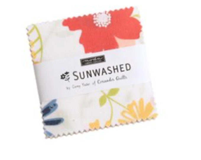Sunwashed Mini Charm Pack by Corey Yoder for Moda Fabrics - Etsy