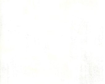 Grunge Basics Wide Backing in White Paper by Basicgrey for Moda Fabrics 108 Inches Wide 100% ...