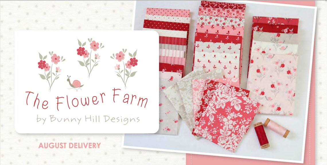 The Flower Farm Quilt Kit by Bunny Hill for Moda Fabrics - Etsy