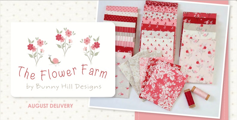 The Flower Farm Quilt Kit by Bunny Hill for Moda Fabrics - Etsy