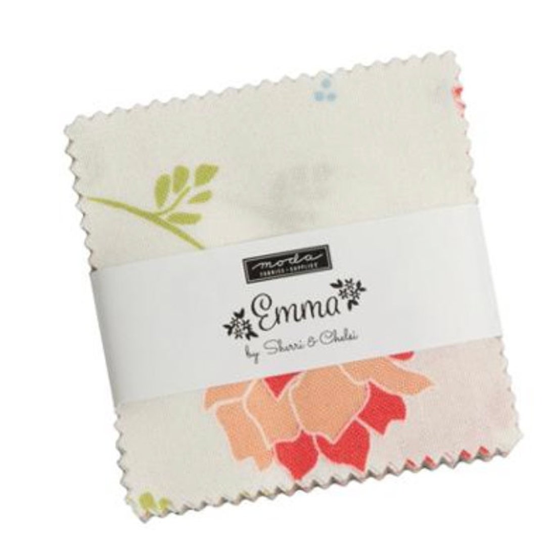 Emma Mini Charm Pack Bundle Sherri & Chelsi for Moda Fabrics - Etsy