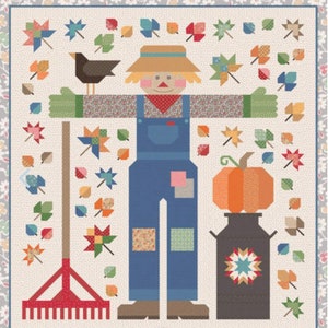 Quilted Scarecrow Quilt Pattern by Lori Holt of Bee in My Bonnet - Etsy