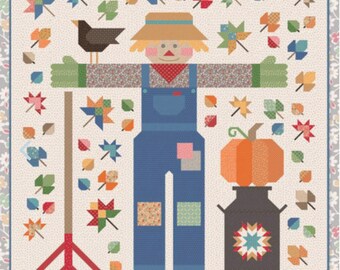 THE QUILTED SCARECROW Quilt Pattern. Designed by Lori Holt of Bee in My ...