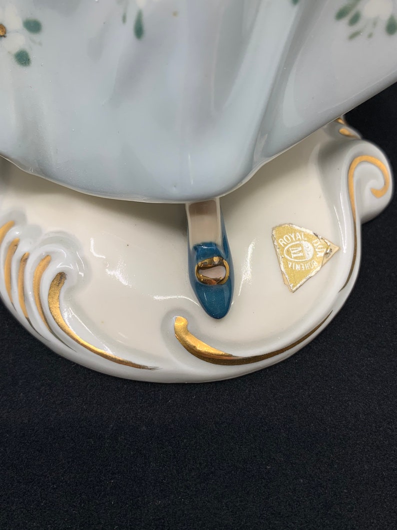 Royal Dux Bohemia Dancing Lady Figurine Royal Dux Dancer - Etsy UK