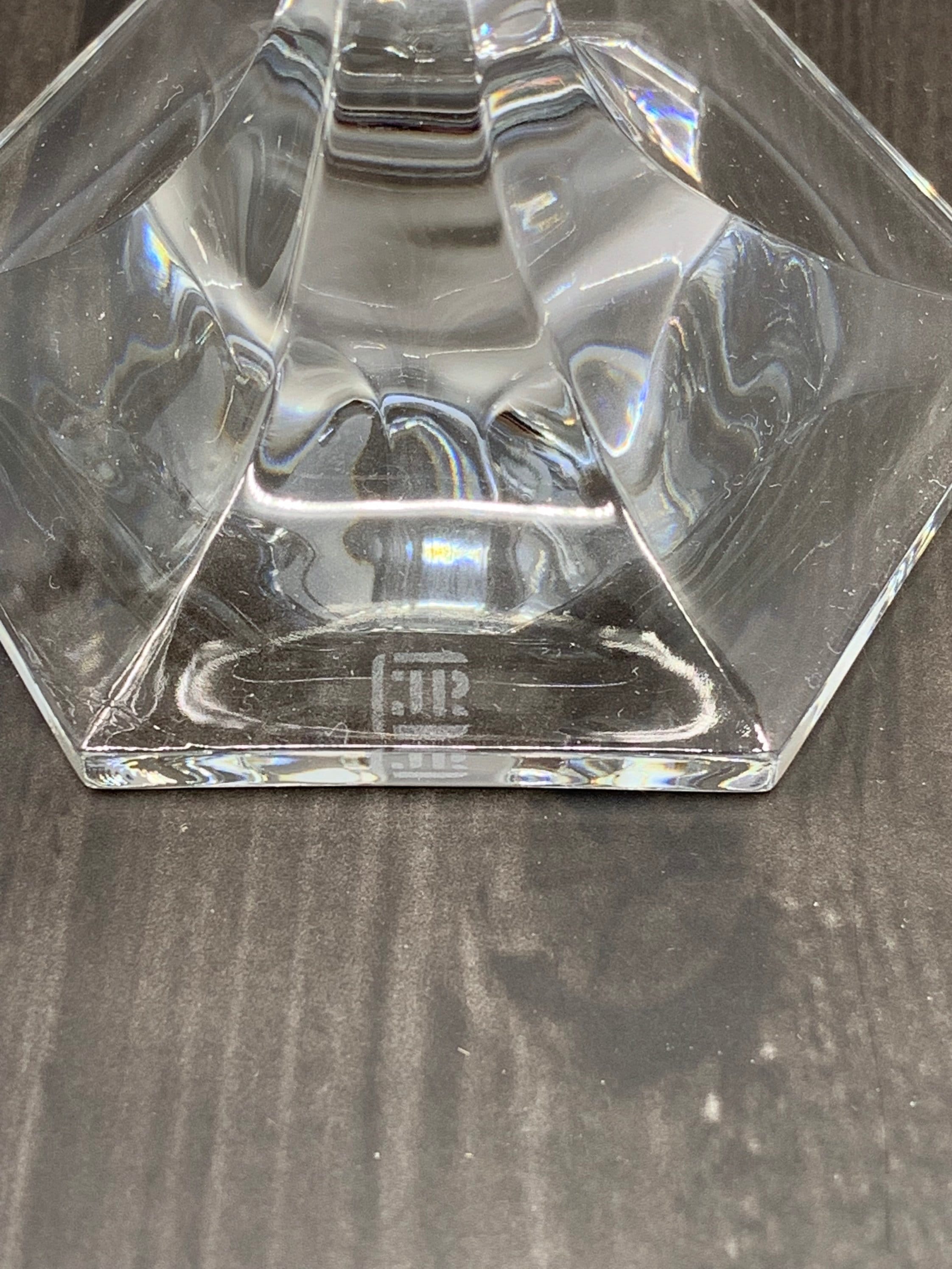 Vintage Riedel Crystal Water Glasses, Riedel Crystal, Pair of Crystal ...