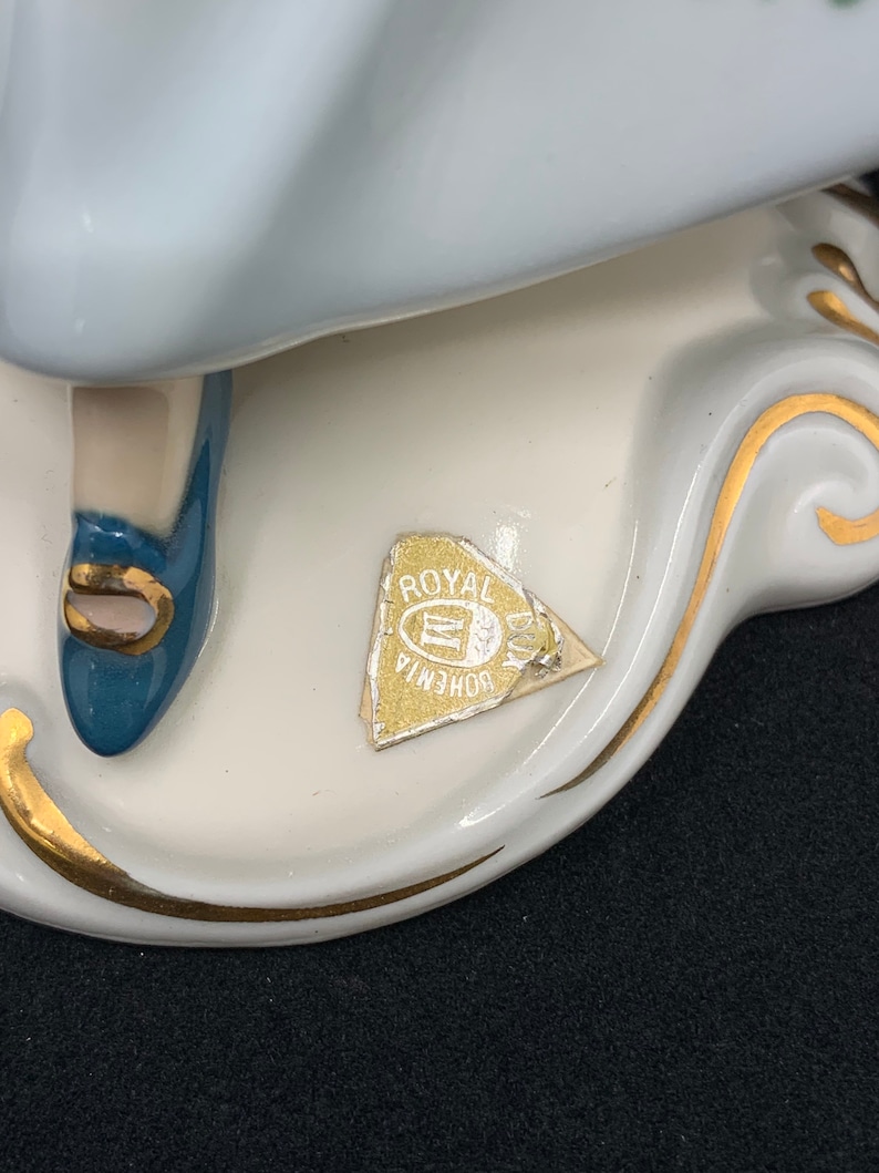 Royal Dux Bohemia Dancing Lady Figurine Royal Dux Dancer - Etsy UK