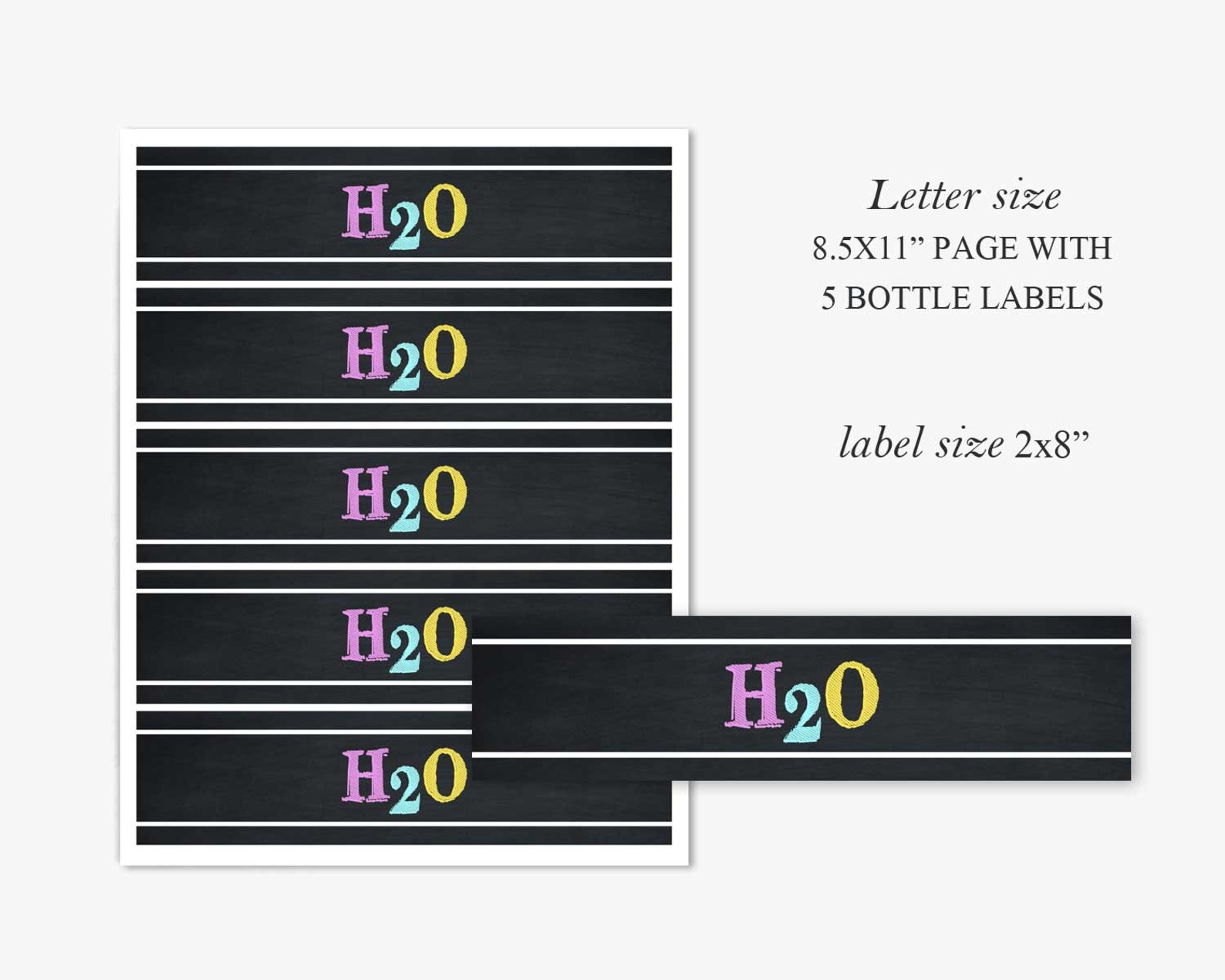Science Girl Birthday Water Bottle Labels Printable Science - Etsy