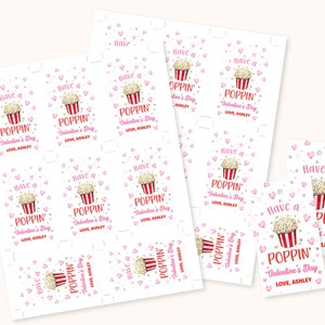 Have a Popping Valentine's Day Tag, Classroom Valentines Party Tag ...