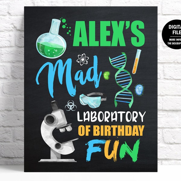 Mad Scientist Party - Etsy
