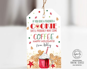 If You Give Teacher a Cookie - Etsy