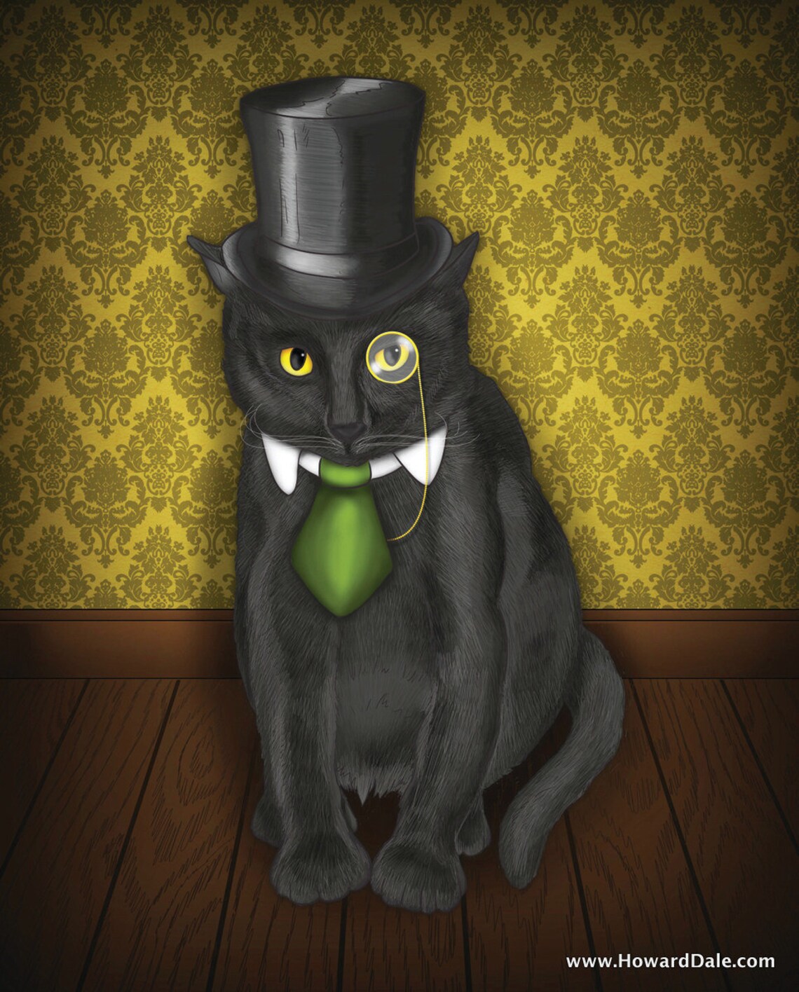 The Bow-legged Gentleman - Edwardian Cat Series - Etsy