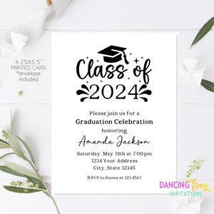 Printed Graduation Invitations | Celebration | Graduation Party ...