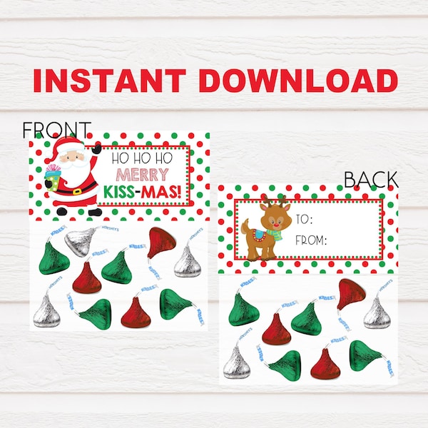 Merry Kissmas - Etsy