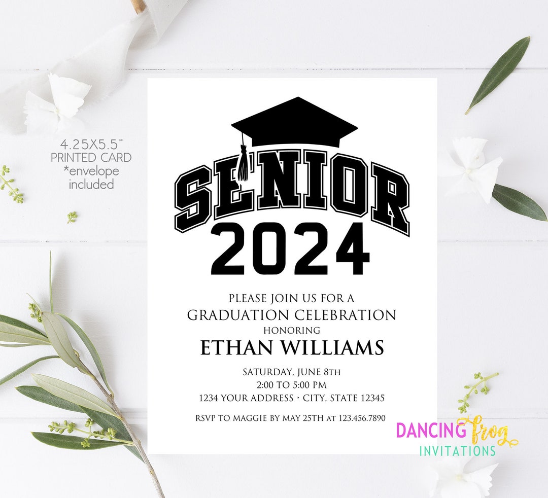 Printed Graduation Invitations | Celebration | Graduation Party ...