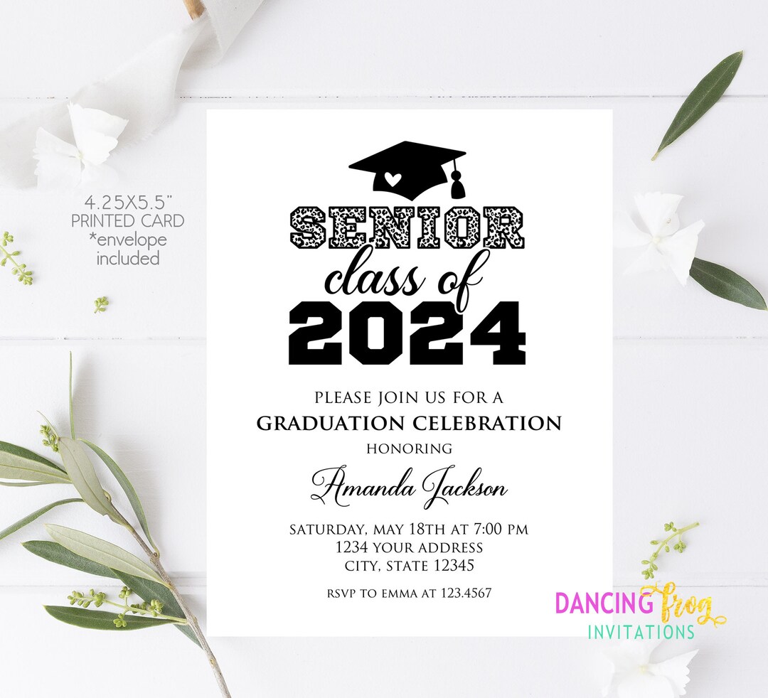 Printed Graduation Invitations | Celebration | Graduation Party ...