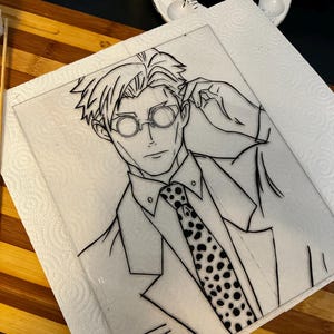 Jujutsu Kaisen's Kento Nanami X Glitter Background - Etsy Canada