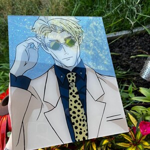 Jujutsu Kaisen's Kento Nanami X Glitter Background - Etsy Canada