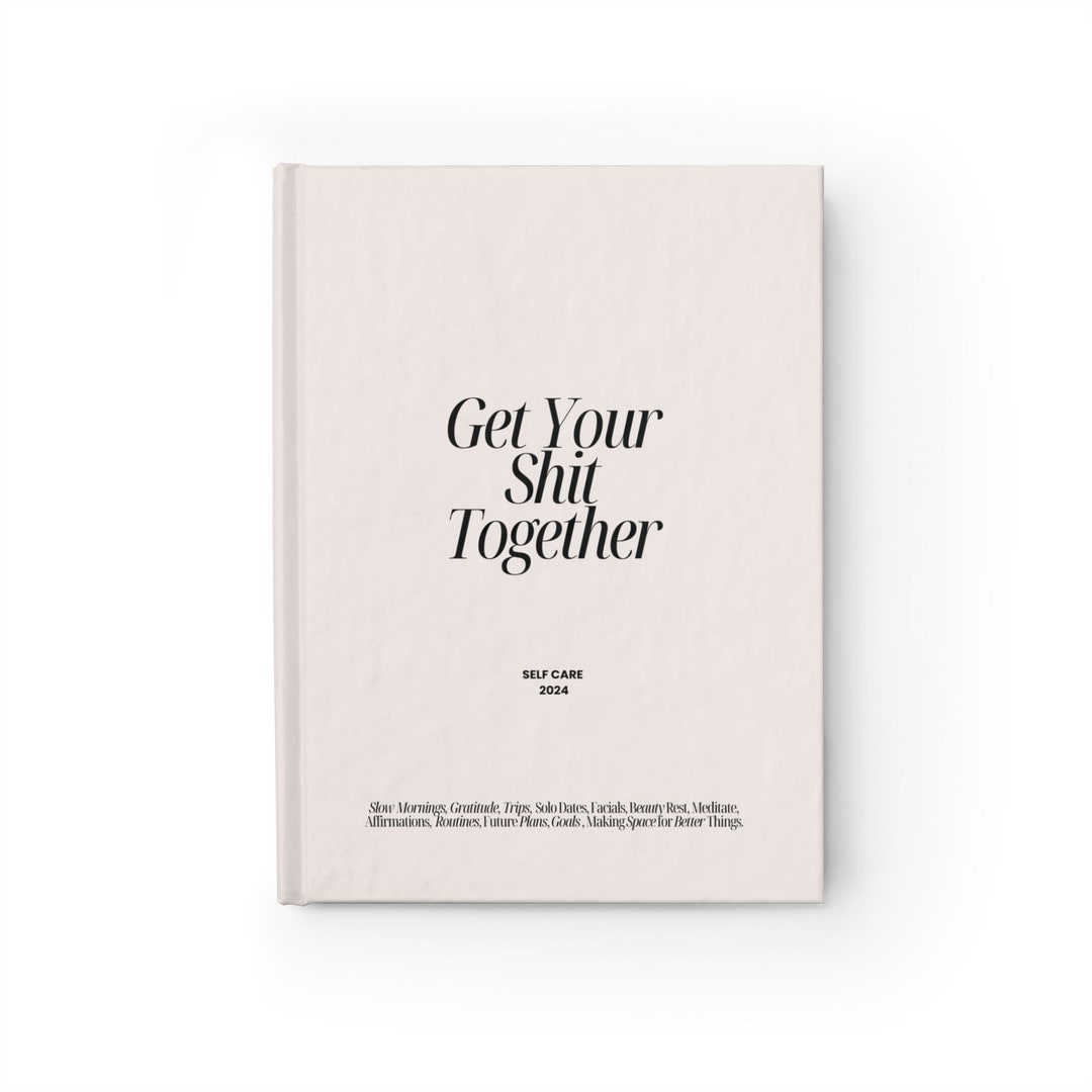 Get Your Sht Together Plain Notebook - Etsy