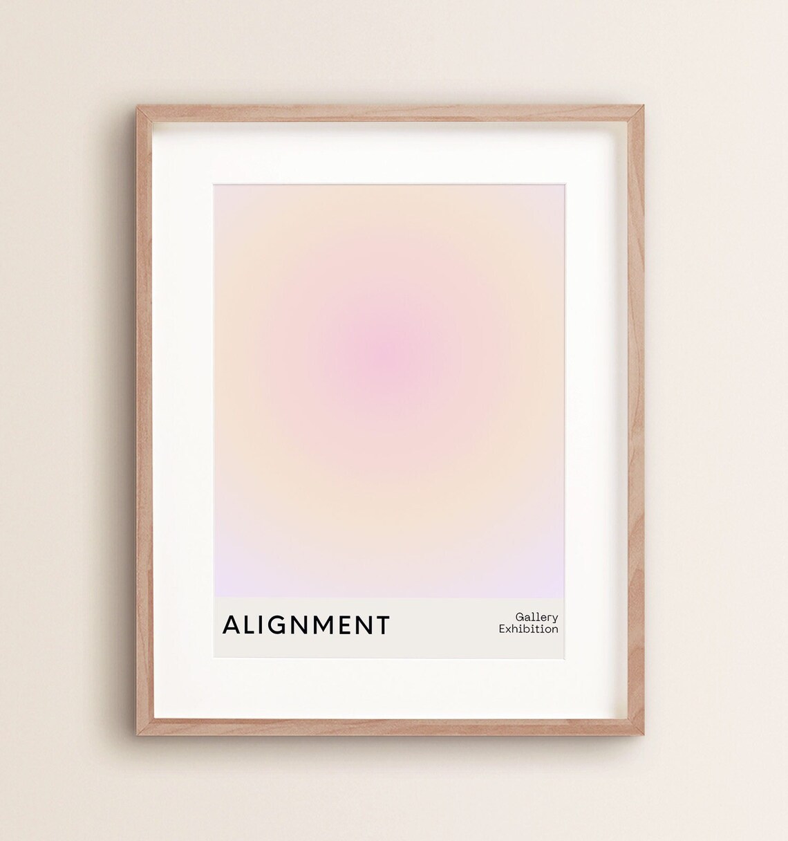 Gradient Wall Art Aura Poster Manifestation Print Gradient - Etsy
