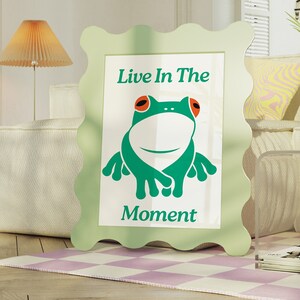 Retro Wall Art, Aesthetic Posters, Frog Print, Frog Gifts, Retro Print ...