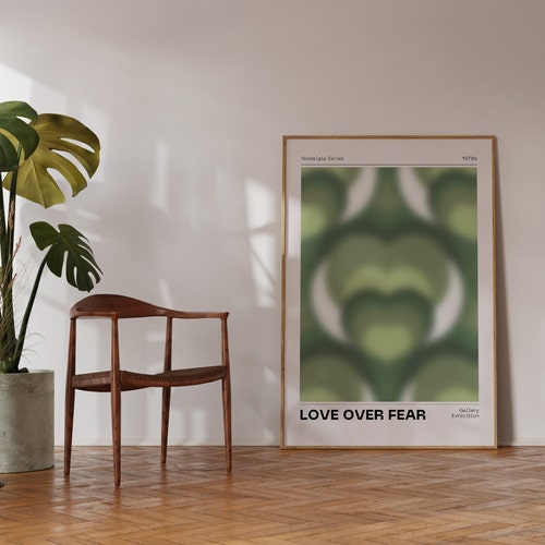 CUSTOM Green Retro Poster Retro Quote Print Dorm Room Decor - Etsy