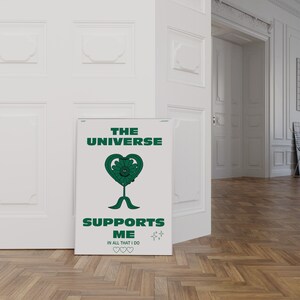 Green Retro Poster, Retro Quote Print, Dorm Room Decor, Digital ...