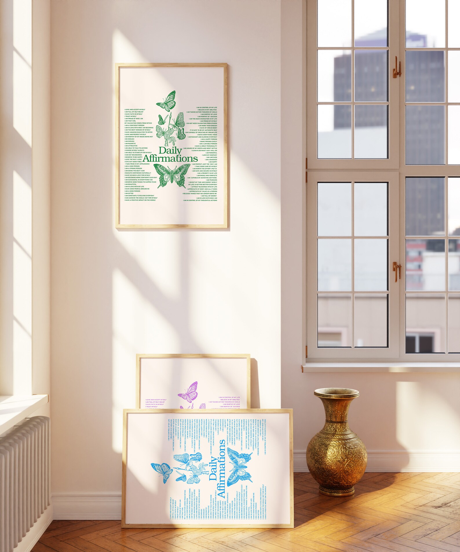 Green Retro Poster Retro Quote Print Dorm Room Decor - Etsy