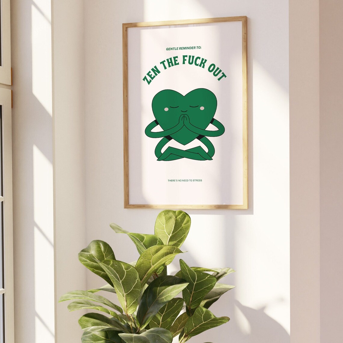 Green Retro Poster Retro Quote Print Dorm Room Decor - Etsy