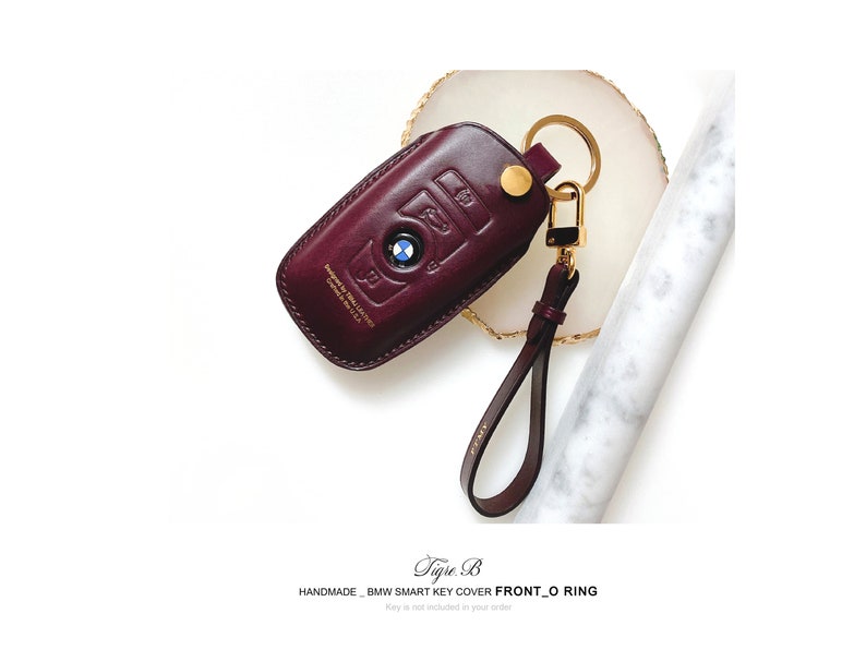 Bmw Handmade Leather Key Cover BMW Smart Key Case BMW Key | Etsy