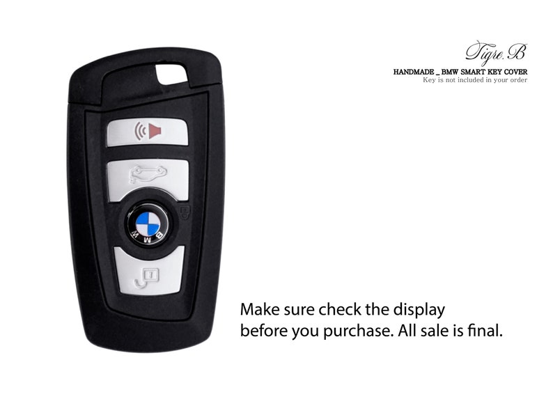 Bmw Handmade Leather Key Cover BMW Smart Key Case BMW Key | Etsy