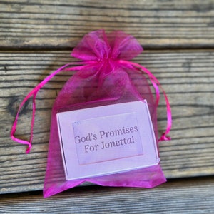 Personalized Scripture Cards: Daily Encouragement, Bible Verse Gift - Etsy