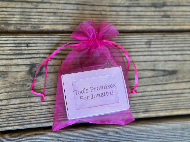 Personalized Scripture Cards: Daily Encouragement, Bible Verse Gift - Etsy