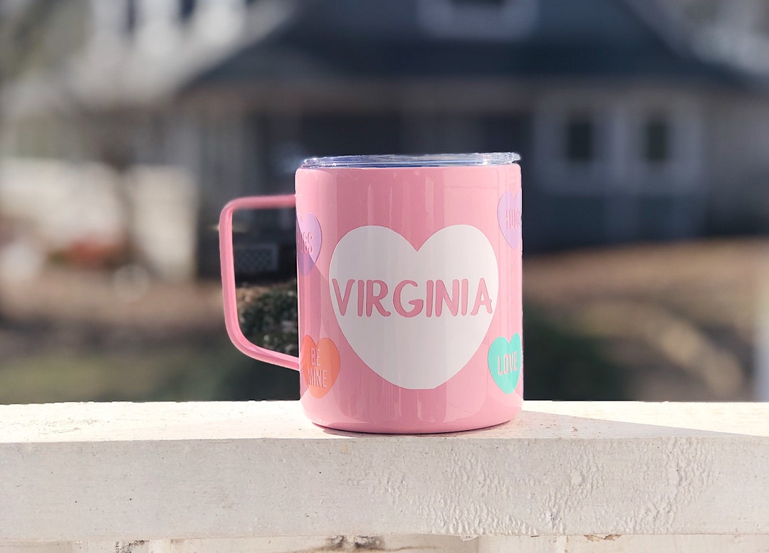 Valentine’s Day Mug / Kids Valentine’s Day Cups / Personalized ...