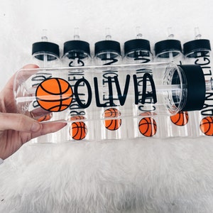 Basketball Water Bottle / Basketball Team Water Bottles / Basketball ...