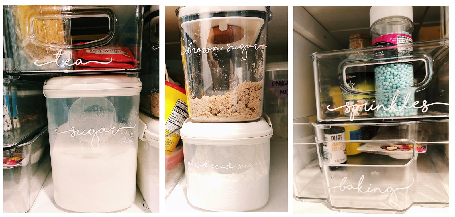 Pantry Labels / Custom Pantry Labels / Personalized Pantry Labels - Etsy