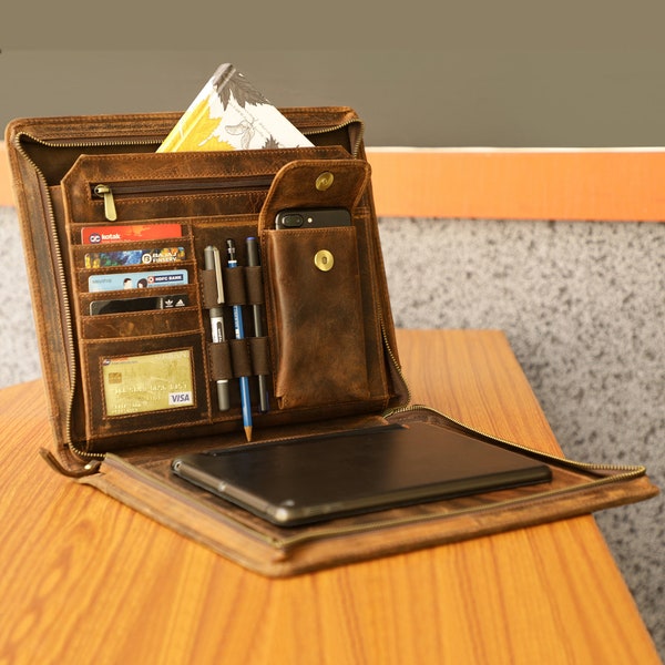 Leather Letter Folder - Etsy