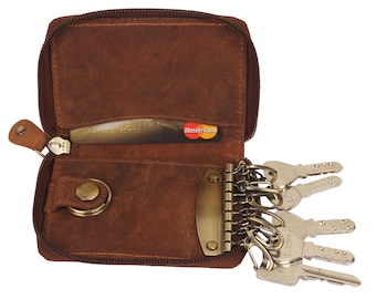 Leather Key Holder - Etsy