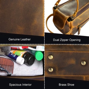 Personalized Groomsmen Gift Mens Toiletry Bag Father Gift for Mens Gift ...