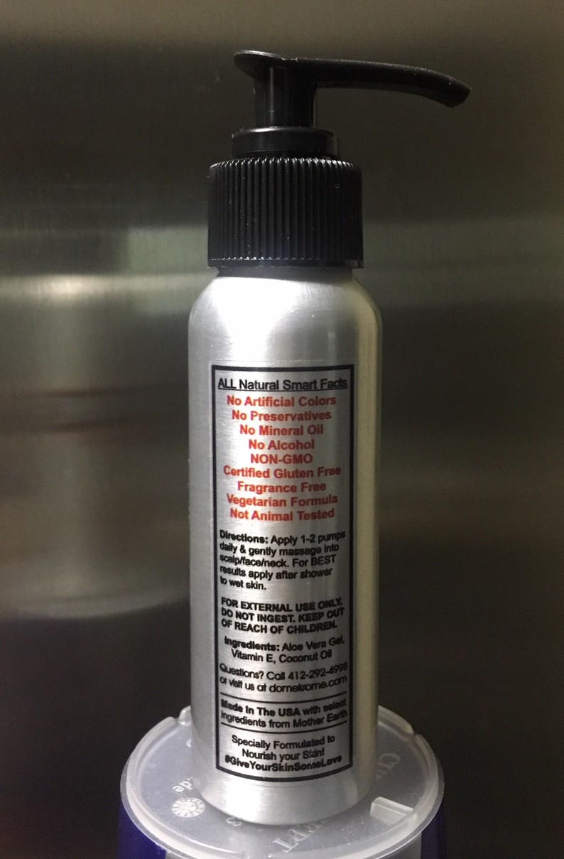 Dome Krome Scalp Armor All in One Skin Moisturizing, Wrinkle Reducing ...