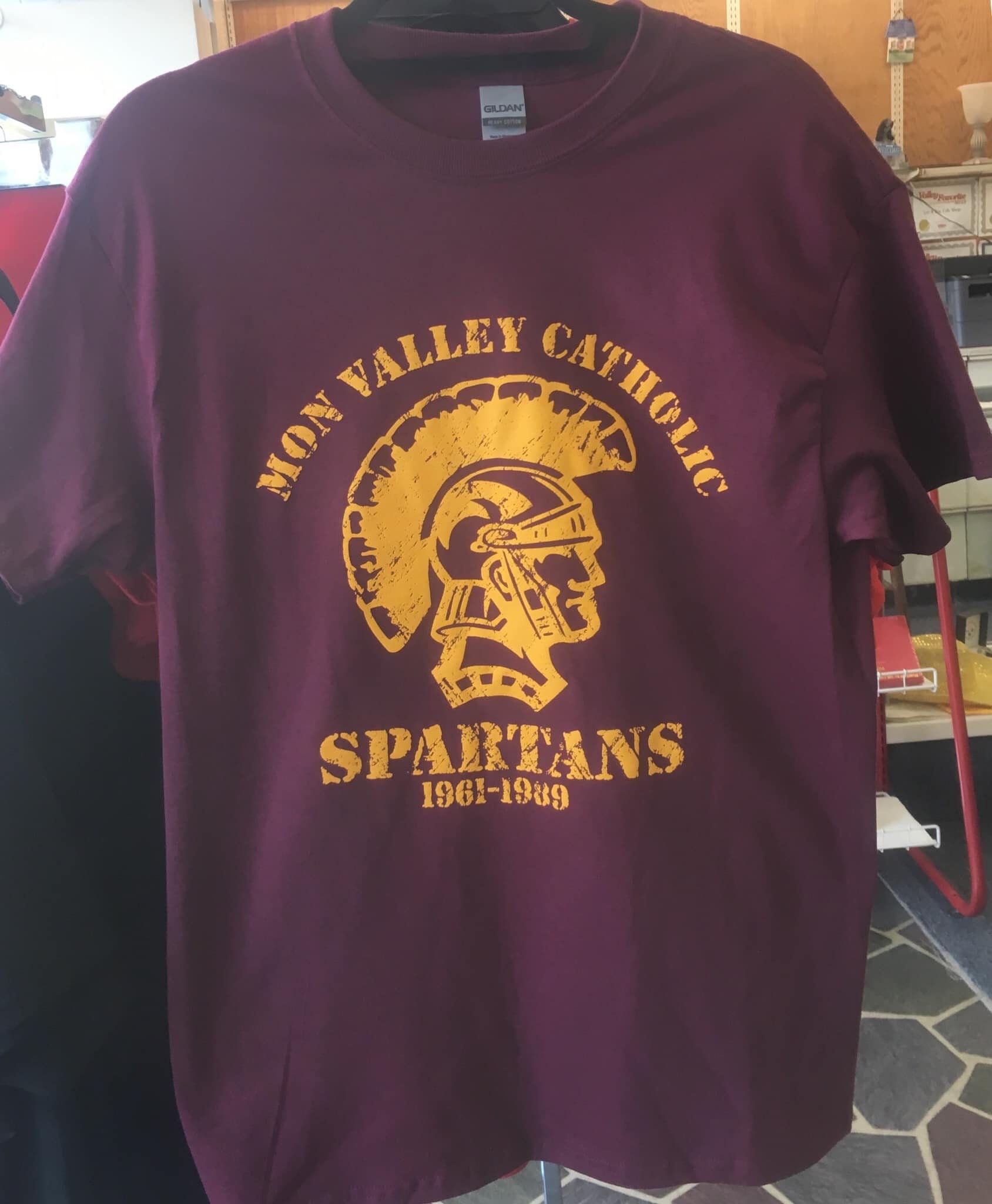 MON VALLEY CATHOLIC High School Throwback T-shirt Youth and Adult Size ...