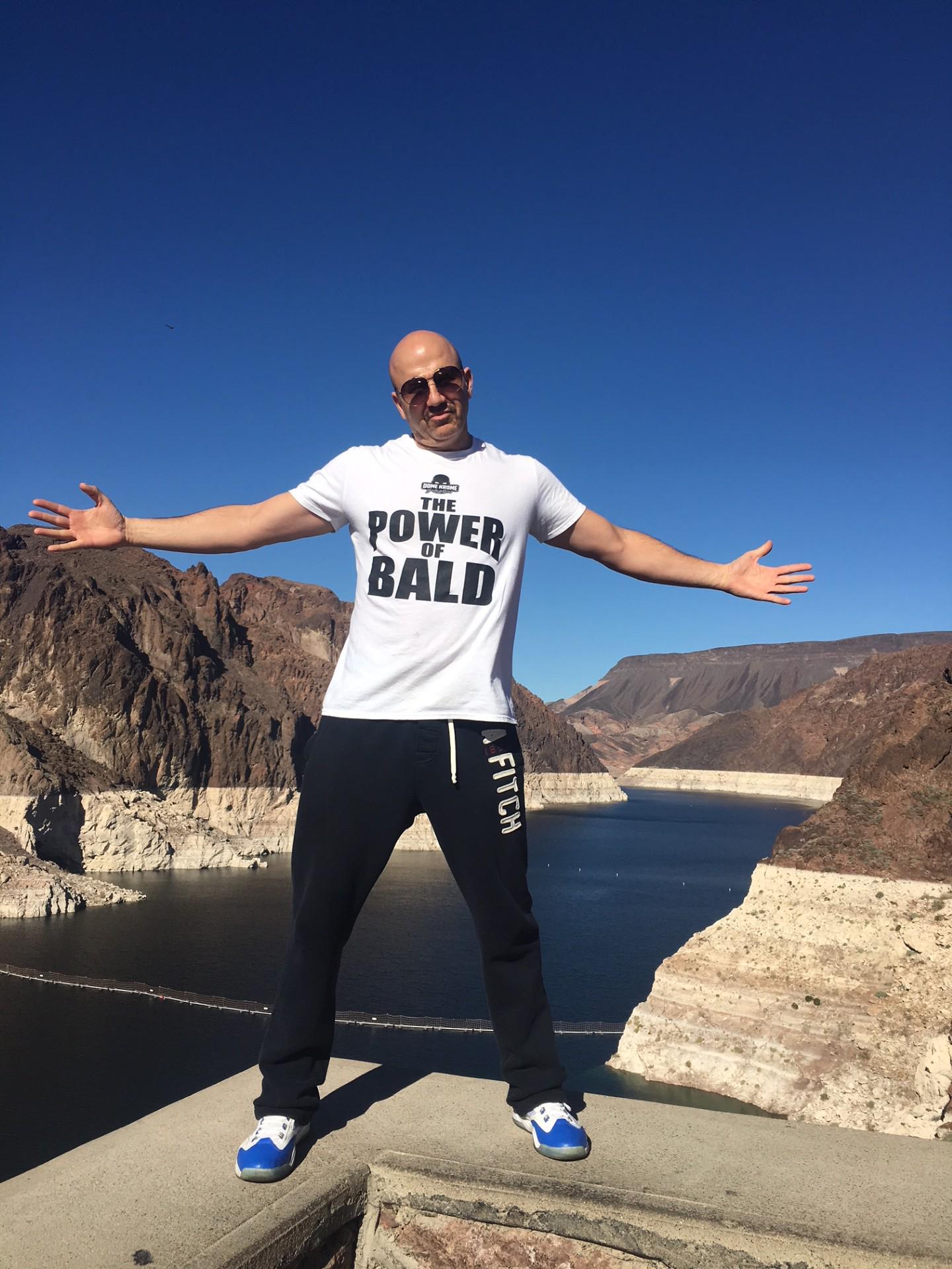 Dome Krome Scalp Armor the Power of Bald T-shirt Adult Size S-6XL Bald ...